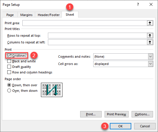 Ultimate Step by Step Guide To Printing Gridlines In Excel On Windows 