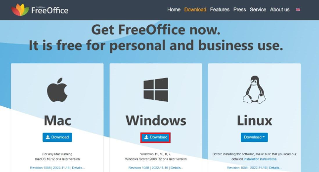 Freeoffice Download For Windows 11