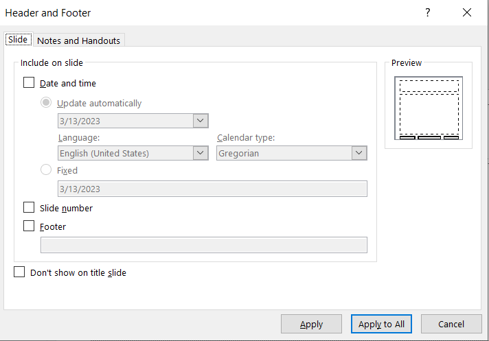 How to Remove Header and Footer in PowerPoint