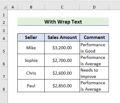 How to Go to Next Line in Excel (4 Easy Methods）
