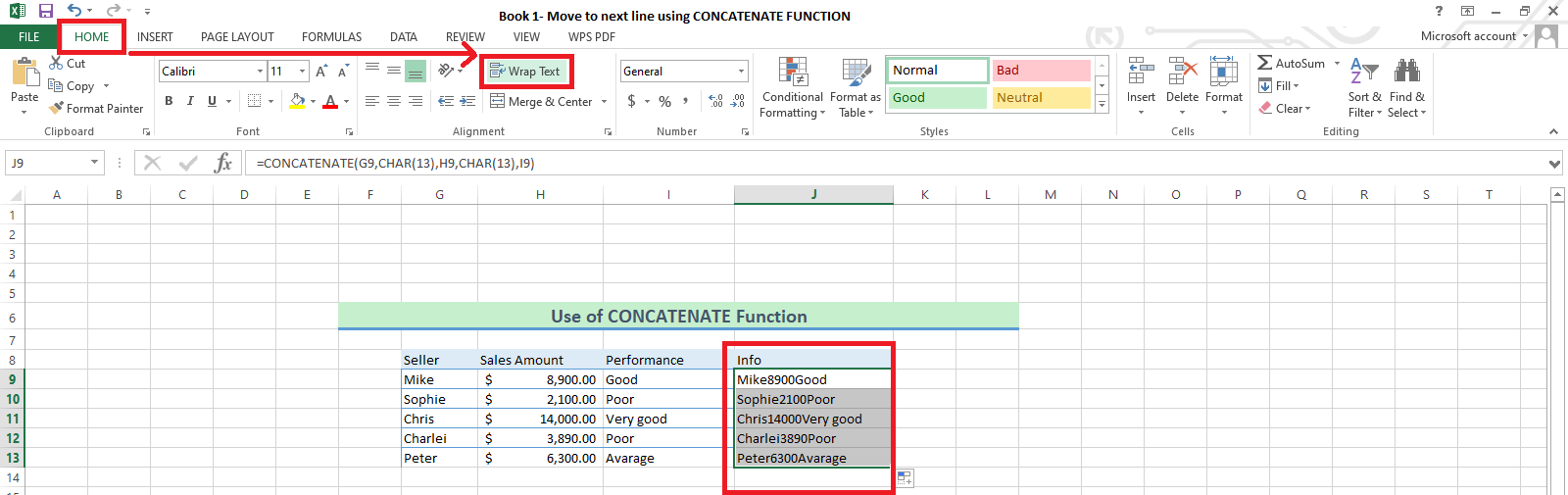 How to Go to Next Line in Excel (4 Easy Methods）