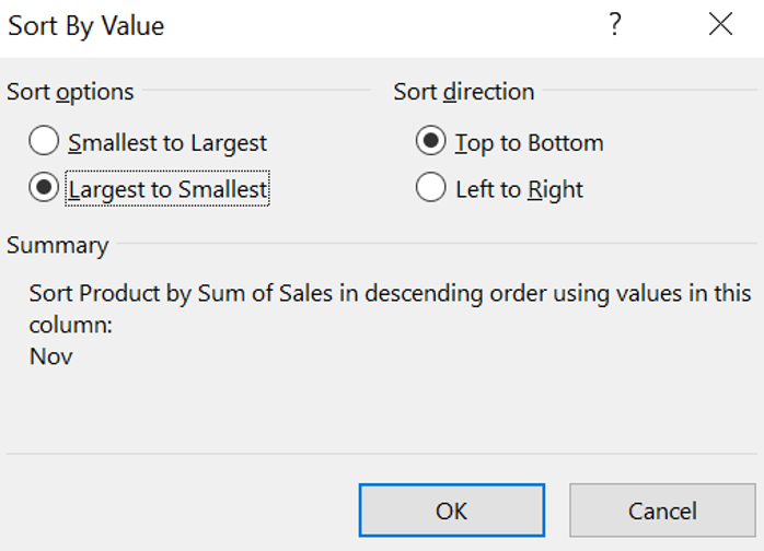 How to Sort a Pivot Table in Excel (Step-by-Step) | WPS Office Blog
