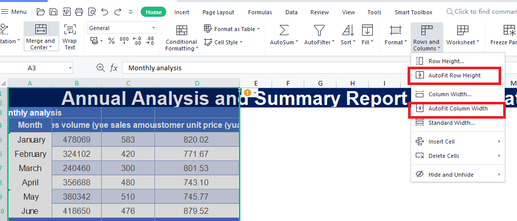 How to Use Autofit in Excel (5 Easy Methods)