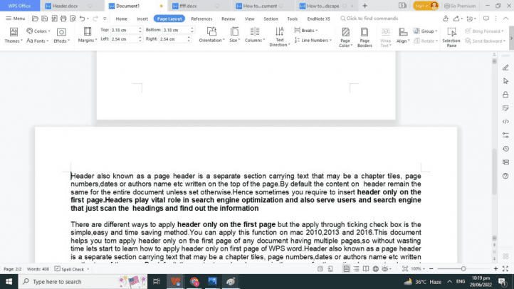How to Make One Page Landscape in Word