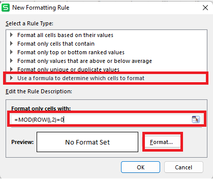 How to Alternate Row Colors in Excel (3 Easy Ways)