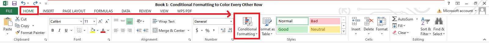How to Alternate Row Colors in Excel (3 Easy Ways)