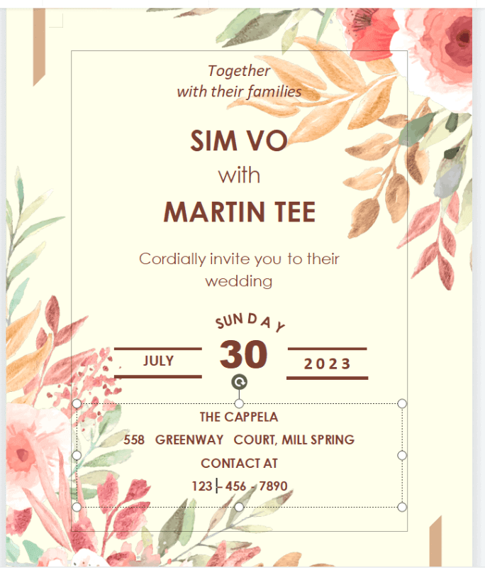 Best free download editable wedding program template for Word 2023 ...