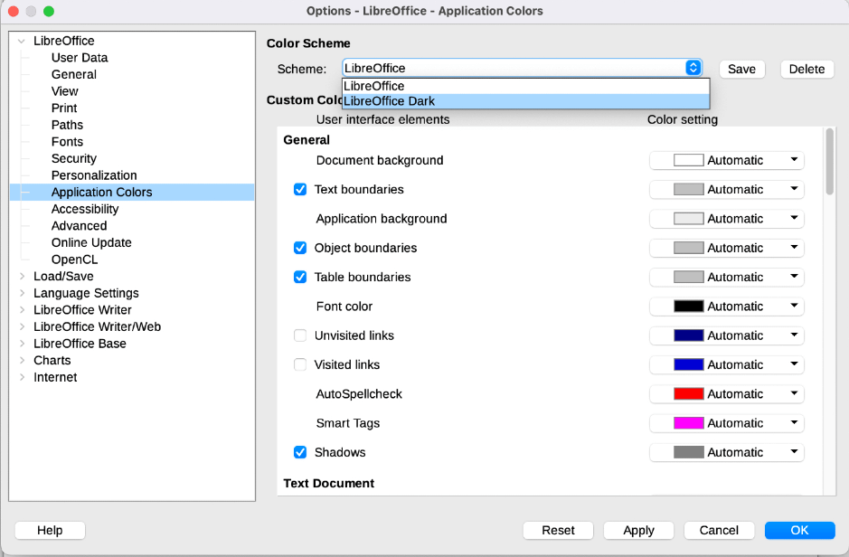 How to Enable LibreOffice Dark Mode: A Comprehensive Guide