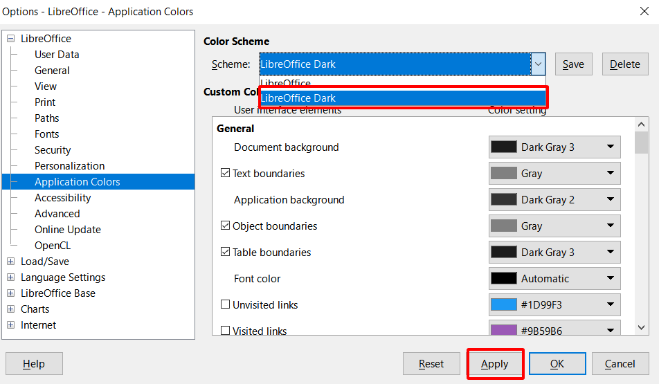 How to Enable LibreOffice Dark Mode: A Comprehensive Guide