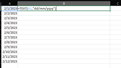 Excel Formula Convert Date To Text Exceljet