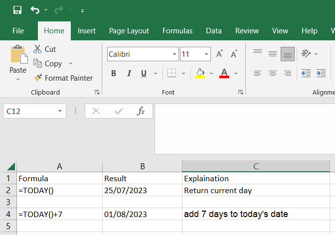 How to Use Date Function in Excel (Step By Step)