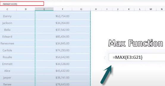 How To Use Excel Max Function In Wps Office (Step-By-Step)