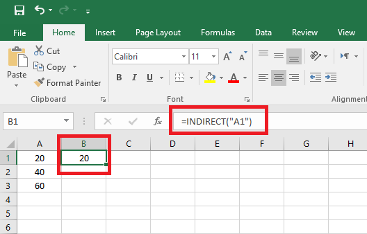 How to Use Indirect Function in Excel ( Easy & Fast