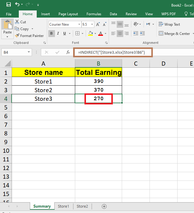 How to Use Indirect Function in Excel ( Easy & Fast
