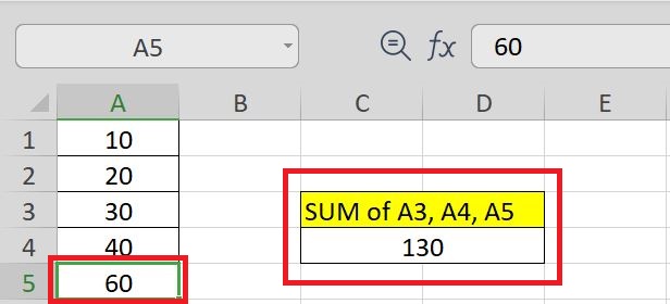 How to Use Offset Function in Excel (Easy & Fast)