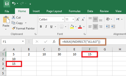 How to Use Indirect Function in Excel ( Easy & Fast