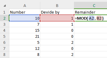 How to Use Excel MOD Function in WPS Office [Step-by-Step]