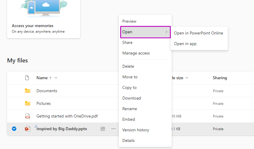 How to Connect and Save PowerPoint on OneDrive