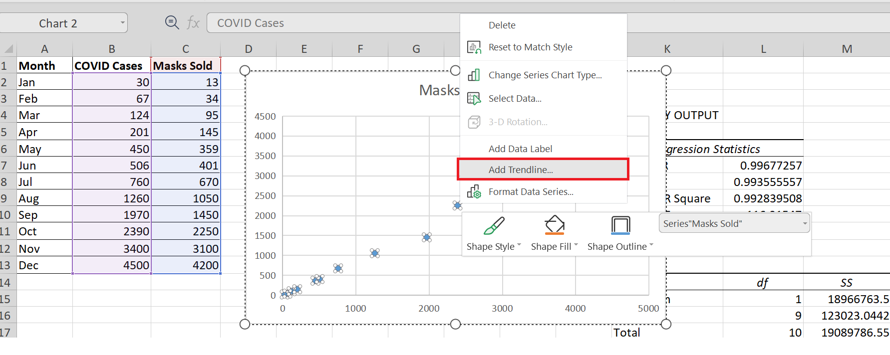 How to Use Linear Regression in Excel (Step-by-Step Tutorial)