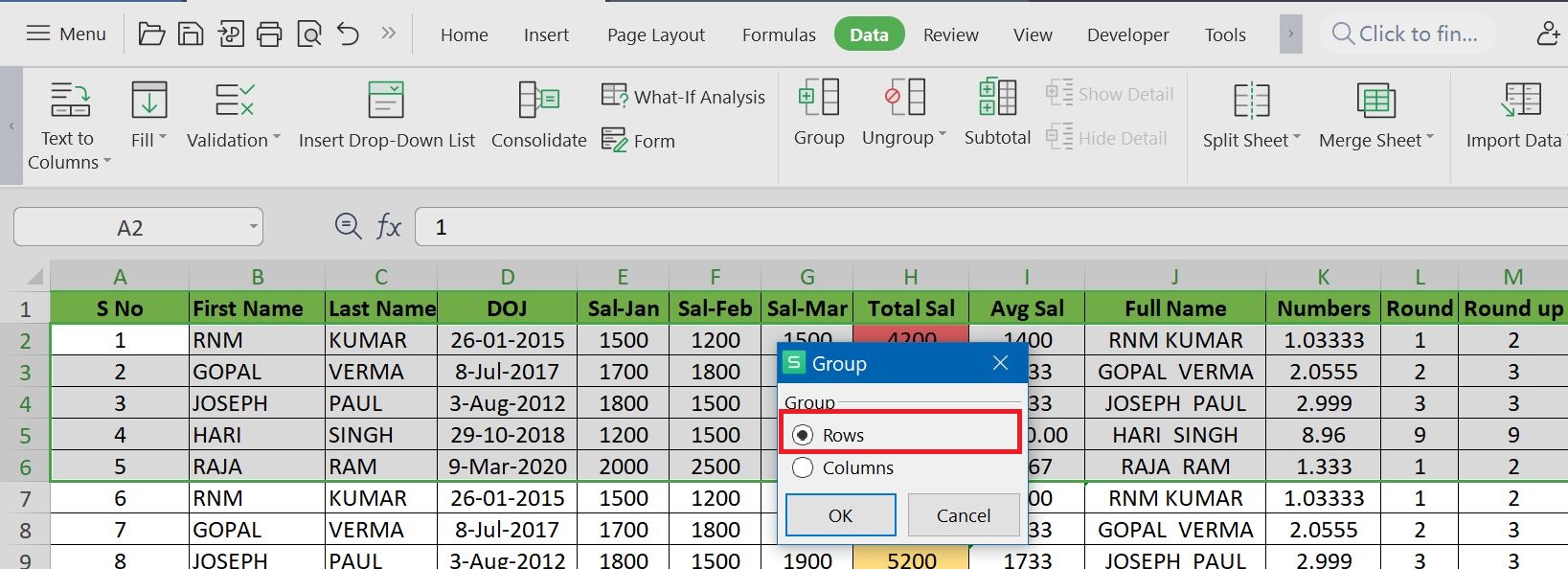 How to Group by Rows in Excel (A Step by Step Guide)