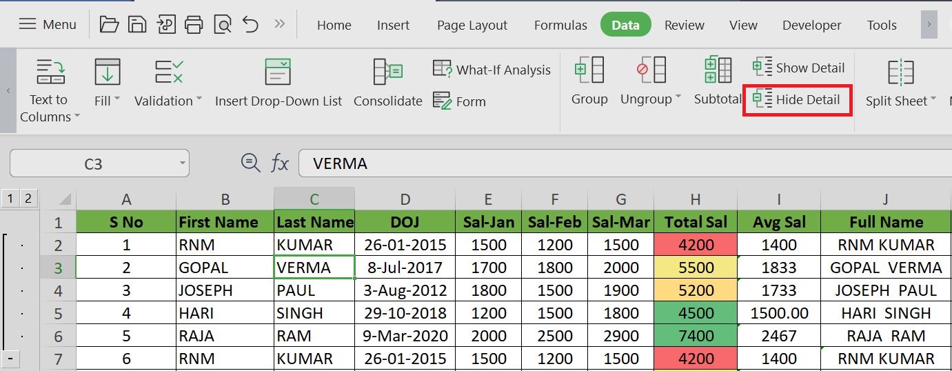 How to Group by Rows in Excel (A Step by Step Guide)