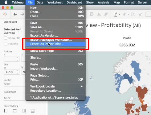 How to Export Tableau to PowerPoint (2 Easy Ways)