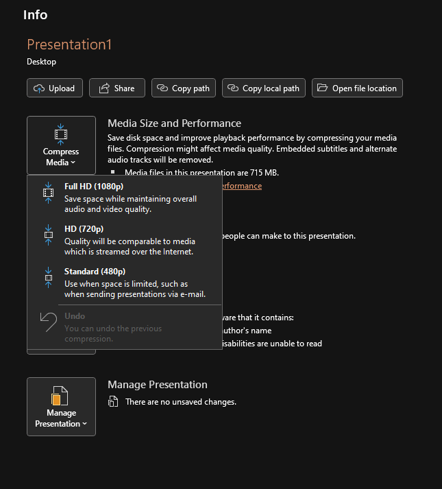 How to Reduce Size of PowerPoint File (5 Easy Methods)