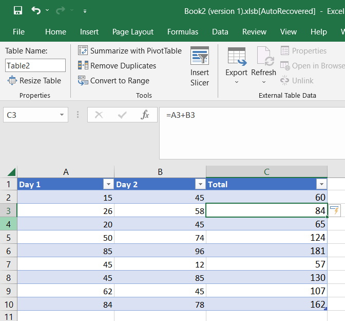 How to Copy a Formula Down a Column in Excel Without Dragging