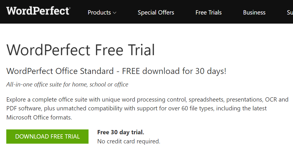 Guide on downloading WordPerfect on Windows and Mac