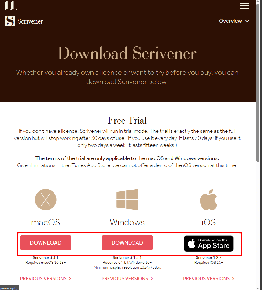 Scrivener App: Review, Download and Alternative