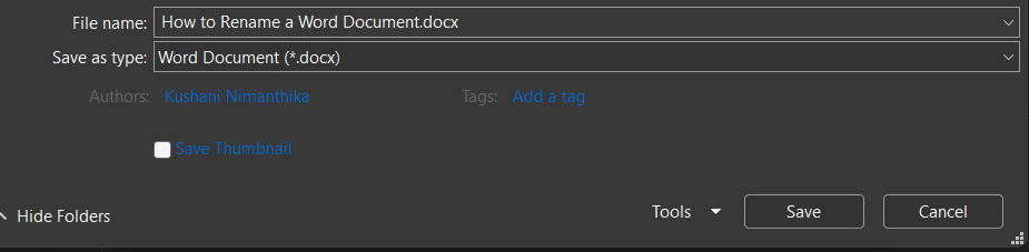How to Rename a Word Document: A Comprehensive Guide