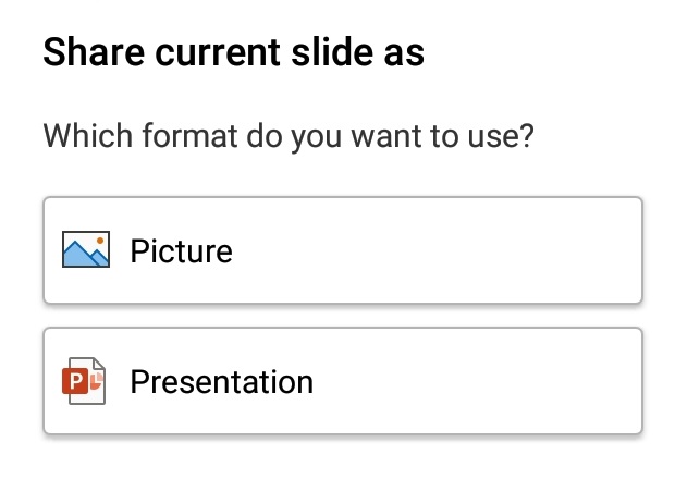 How to Share One Slides from PowerPoint in a presentation