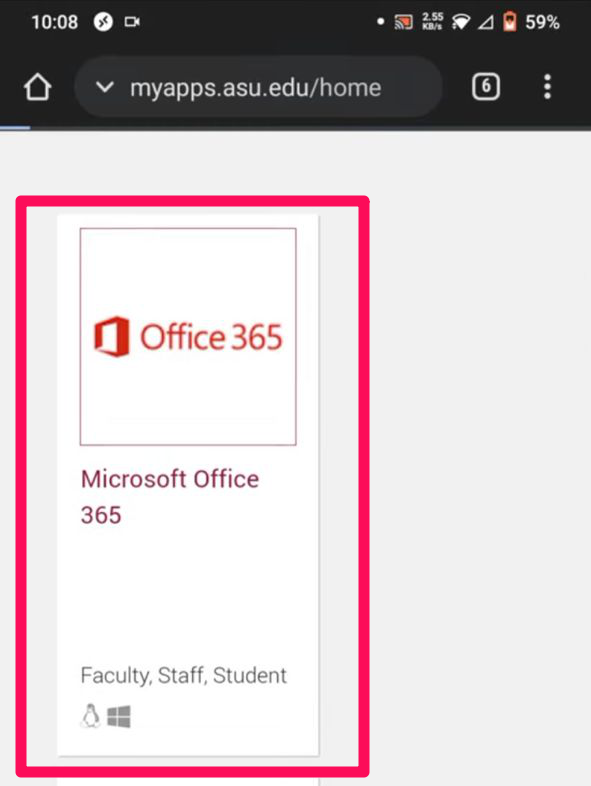 How To Sign Up ASU Account To Activate Microsoft Office