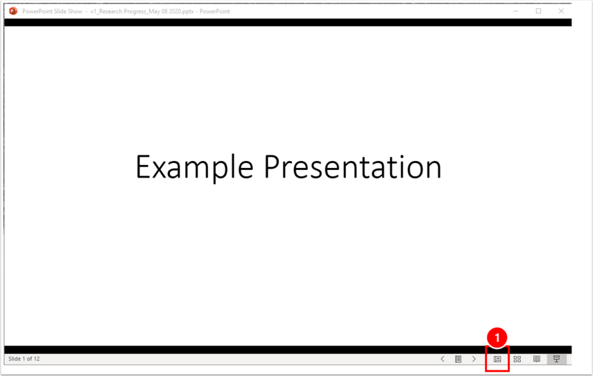 How to Use the PPT Presenter View