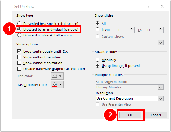 How to Use the PPT Presenter View