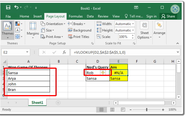 How to Solve Excel Vlookup Not Working