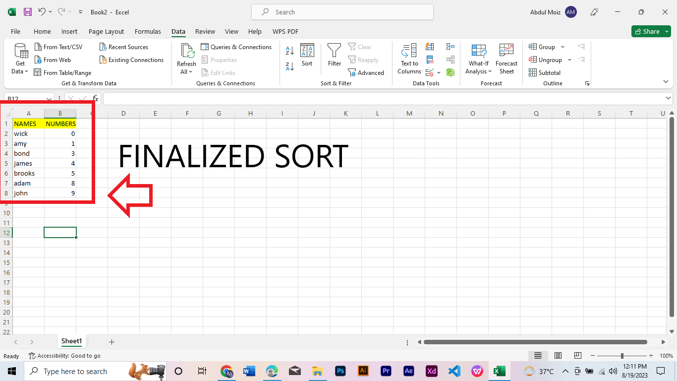 How To Sort Columns In Excel Without Mixing Data (A Comprehensive Guide)