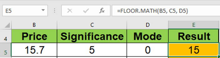 How to Use Floor Function in Excel (Simplest Steps with Examples)