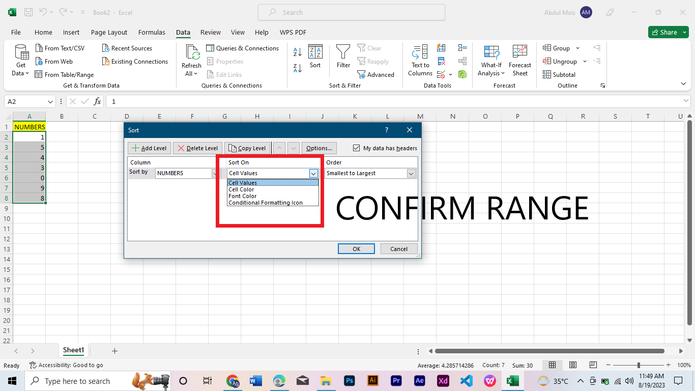 How To Sort Columns In Excel Without Mixing Data (A Comprehensive Guide)