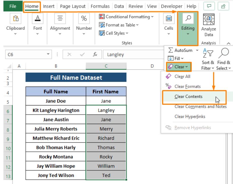 How to Flash Fill not Working in Excel (Effective Way)