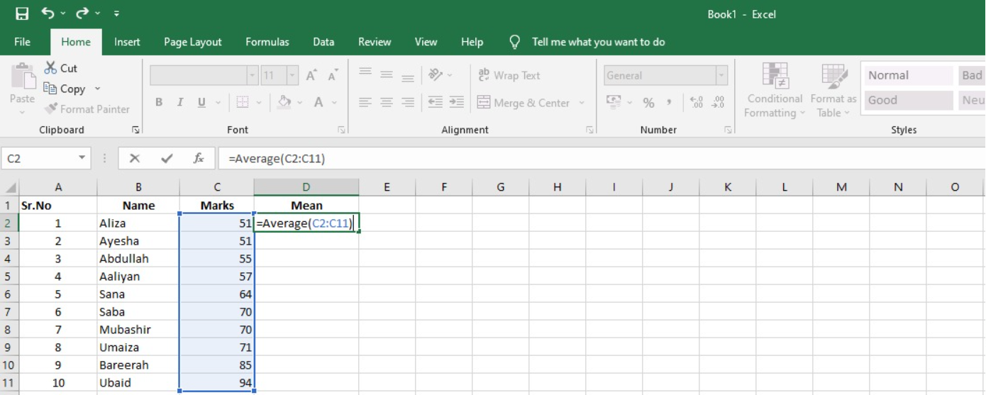 How to Use Normal Distribution Function in Excel (Step-by-Step)