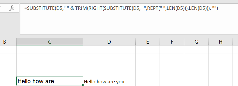 How to Remove Last Word from Cell in Excel (Easy & Quick)