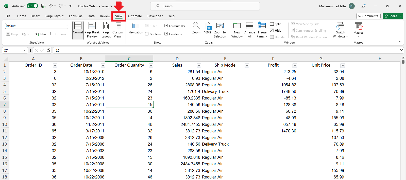 How to Show Gridlines in Excel [Step-by-Step]