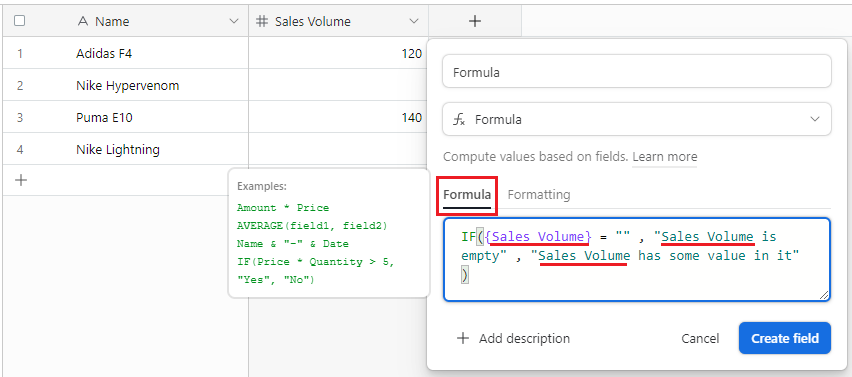 How to Use Airtable Blank Formulas to Detect Empty Fields