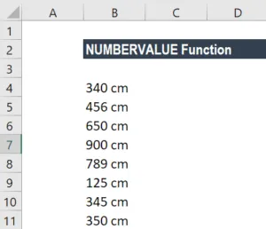 How to Use the NUMBERVALUE Function in Excel: A Step-by-Step Guide