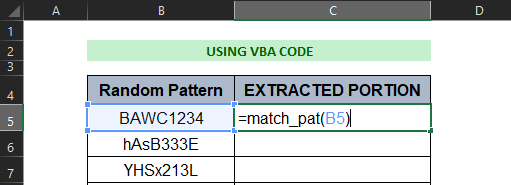 How to Use Regular Expressions (REGEX) in Excel? (3 Examples)