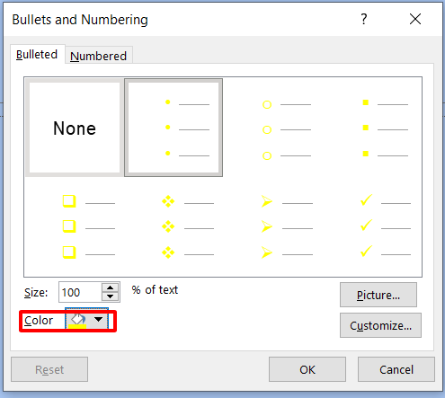 How to Change the Color of Bullet in PowerPoint A Comprehensive Guide