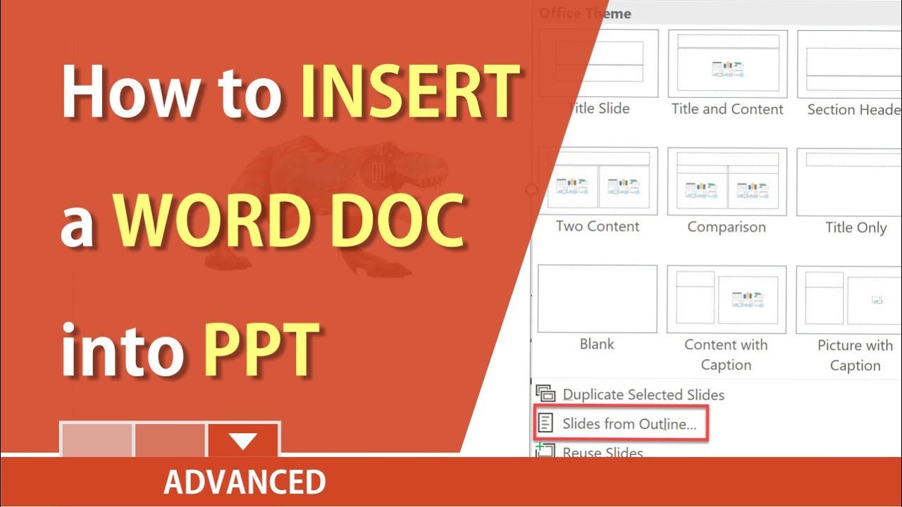 How To Insert A Word Document Into PowerPoint In Easy Steps WPS