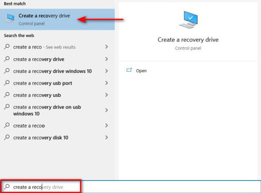 Create Recovery Drive In Windows 10 Windows 10 Tutorials How To Create