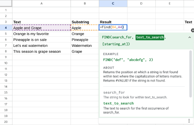 Libreoffice Calc_ Use Functions to Check If Cell Contains Specific Text (With Examples)